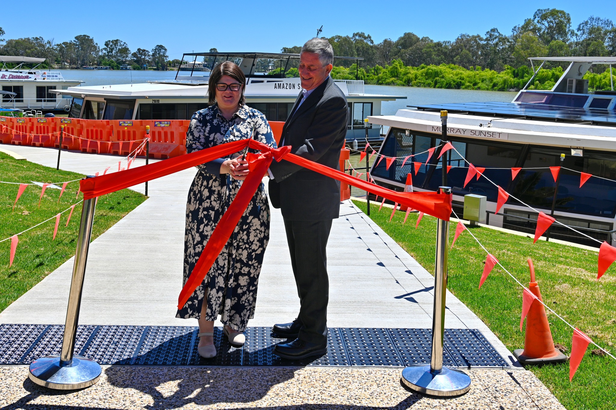 Renmark Riverfront Wharf Unveiled! | Renmark Paringa News | Engage RPC